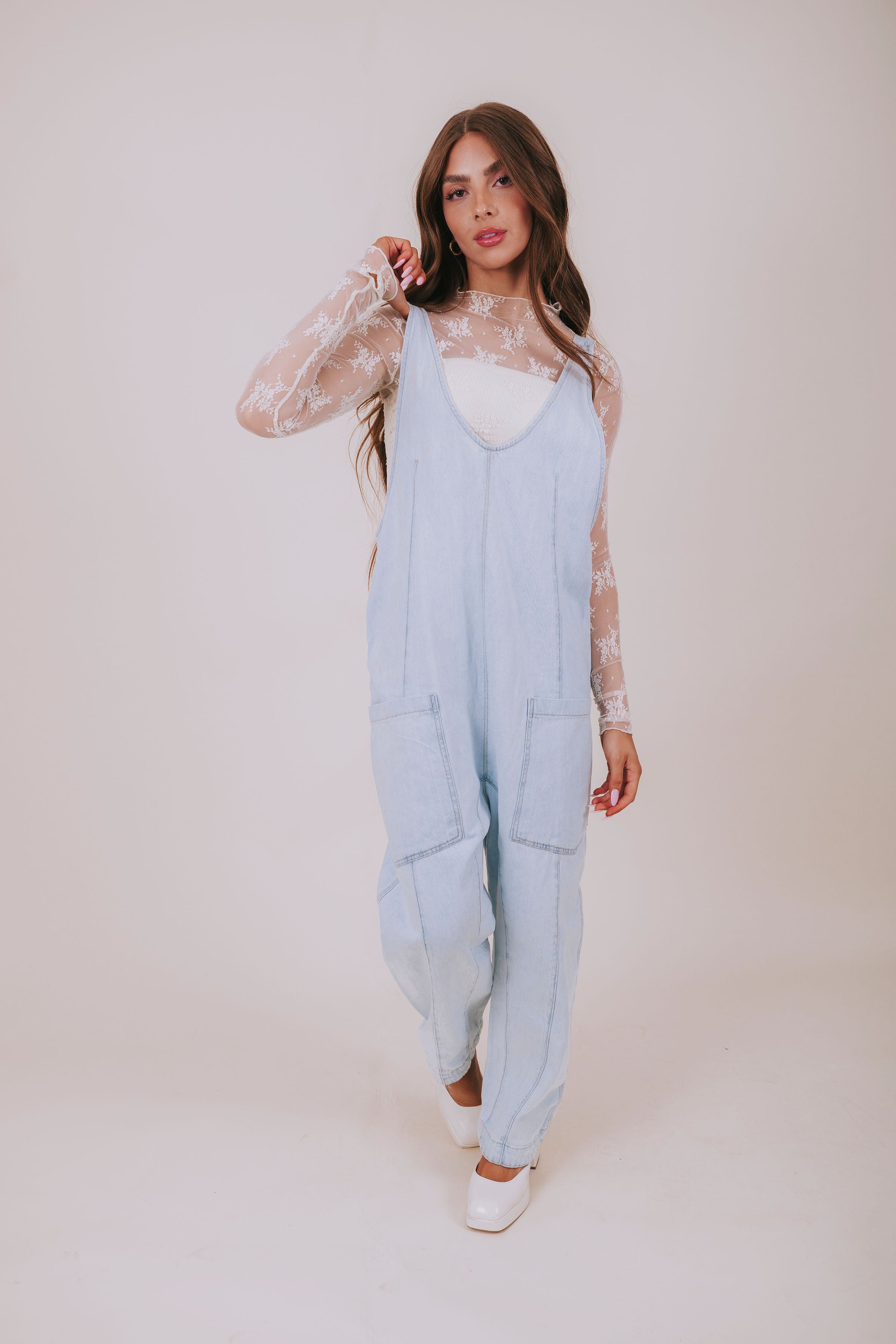 (取寄) フリーピープル レディース ハイ ローラー ジャンプスーツ Free People women Free People High Roller Jumpsuit Whimsy FREE PEOPLE - High Roller Jumpsuit - 3 Colors!