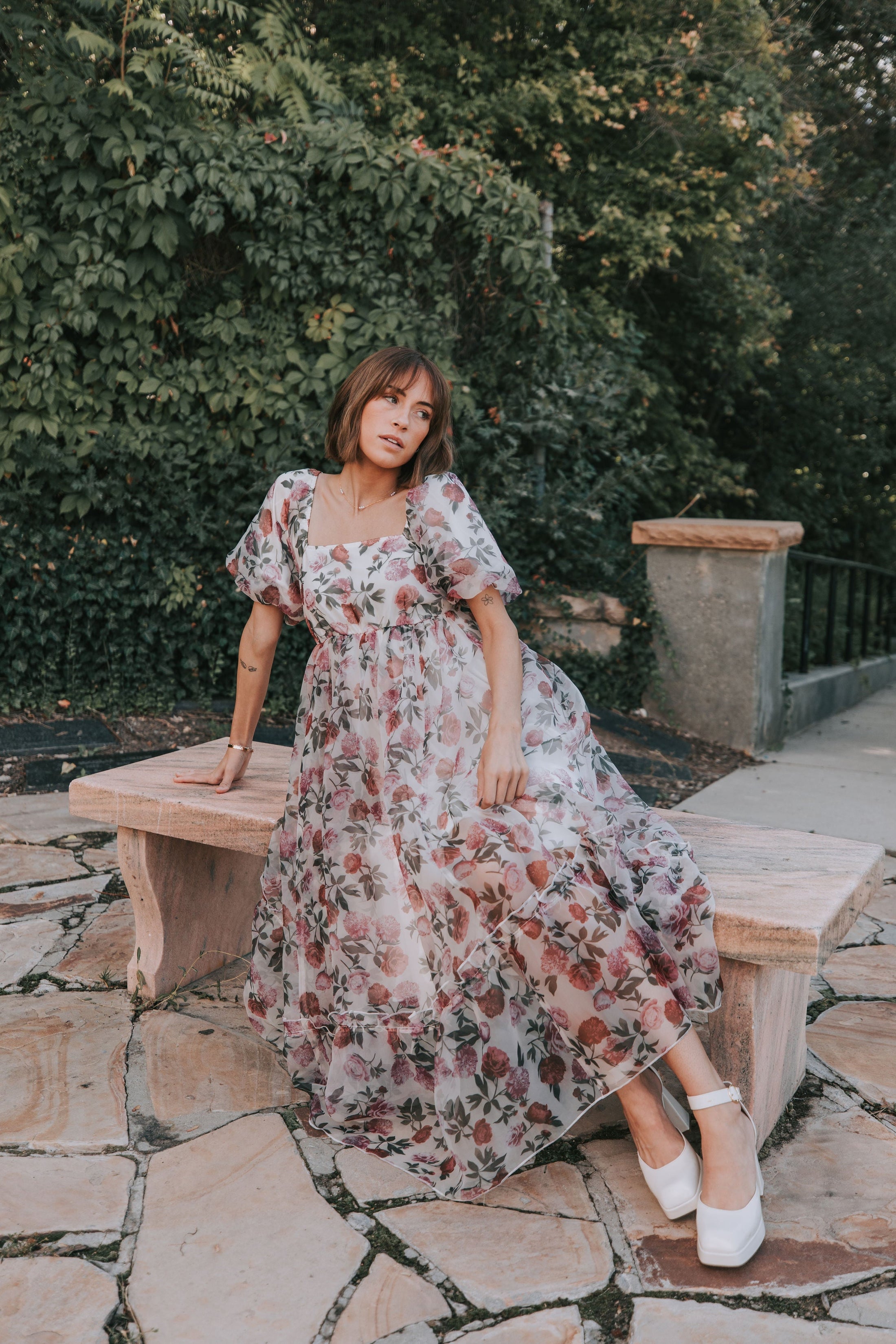 Ruby Blossom Dress - One Loved Babe Exclusive