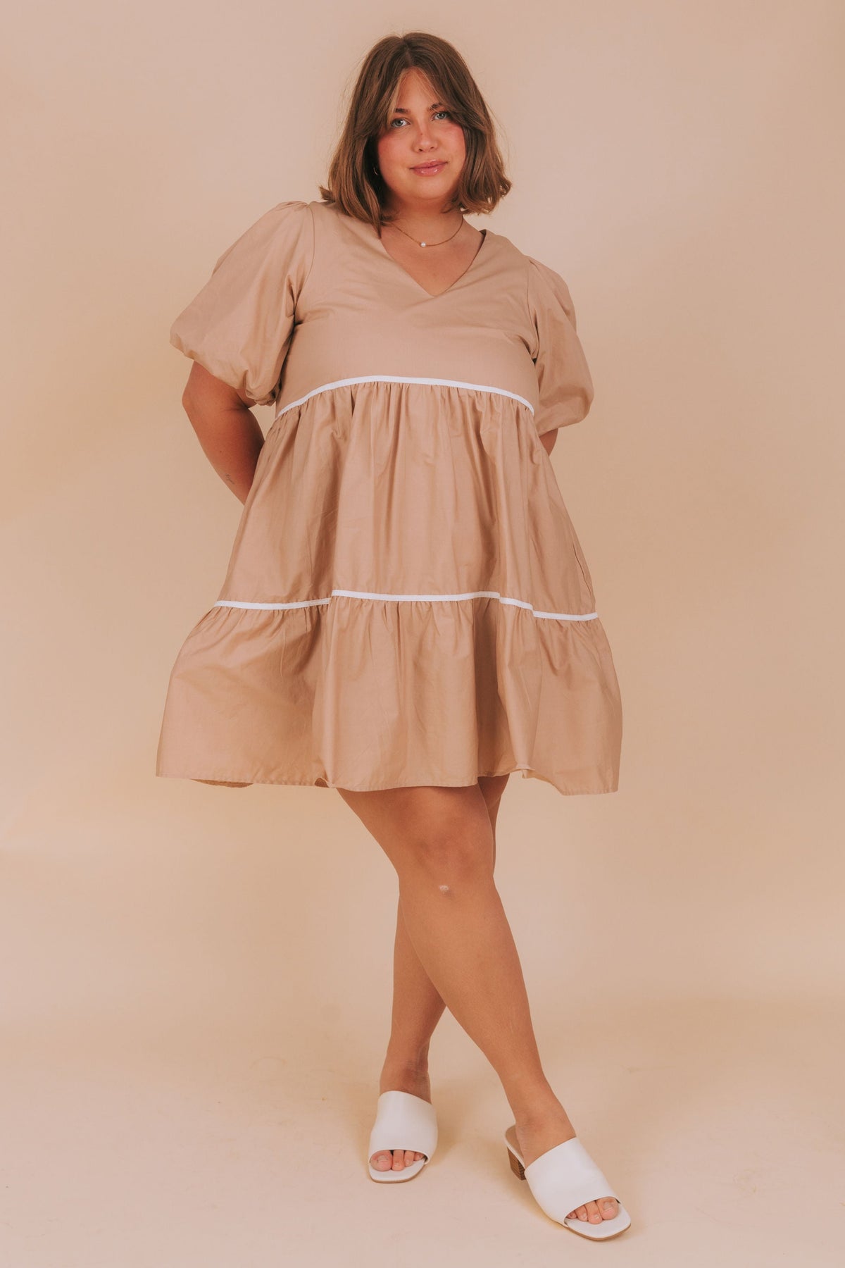 PLUS SIZE - Change In The Weather Dress