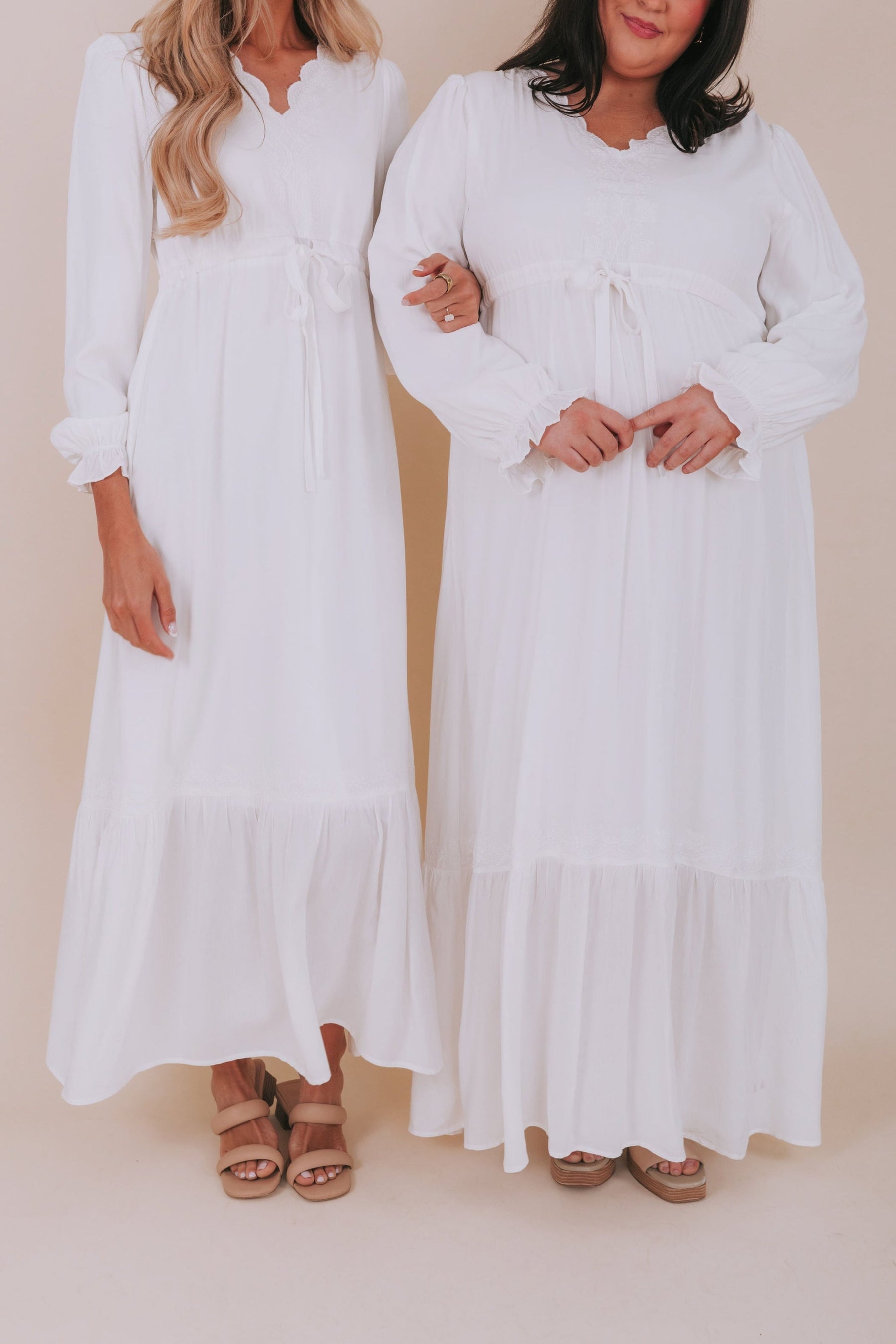 The White: Watson Dress - One Loved Babe Exclusive