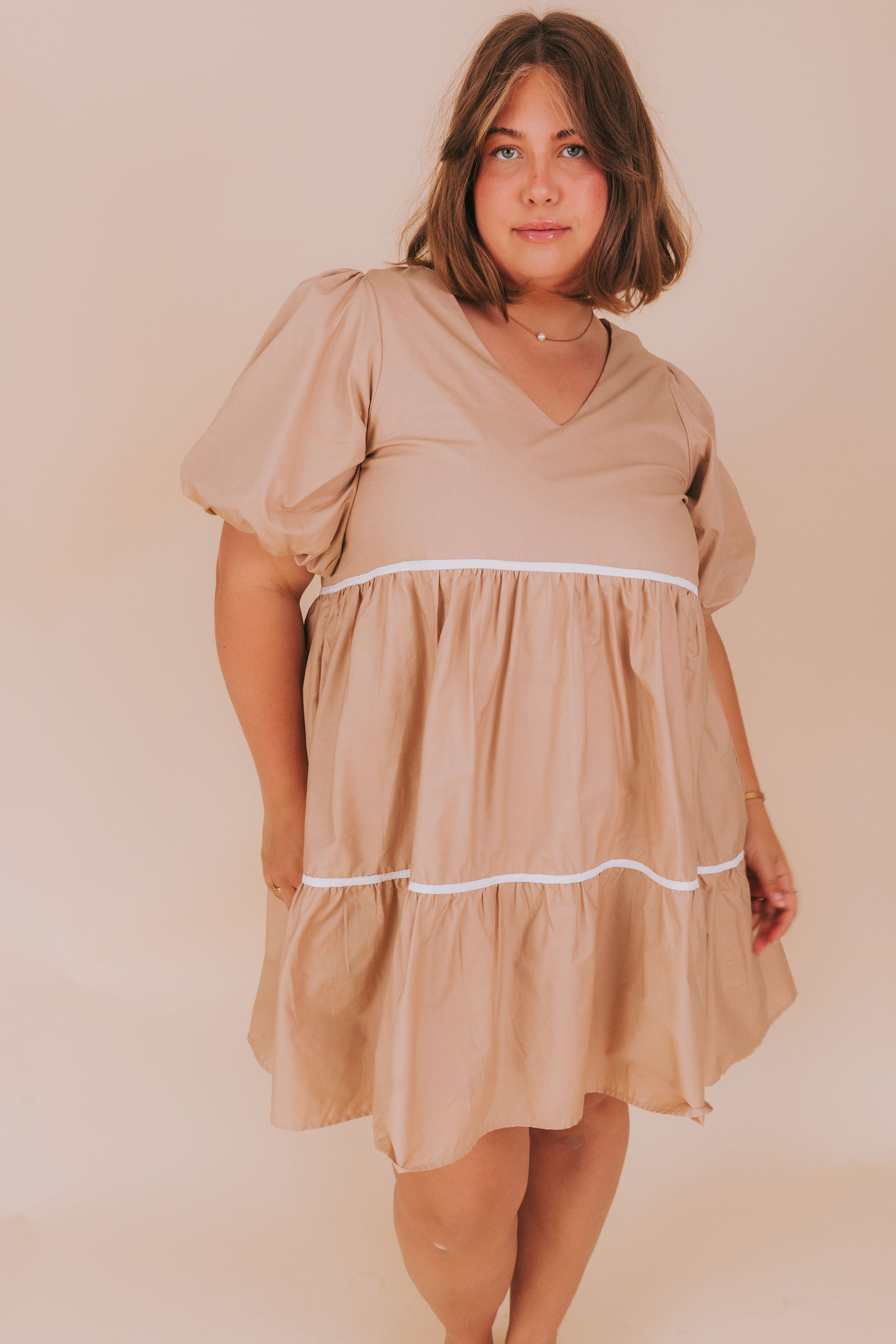 PLUS SIZE - Change In The Weather Dress