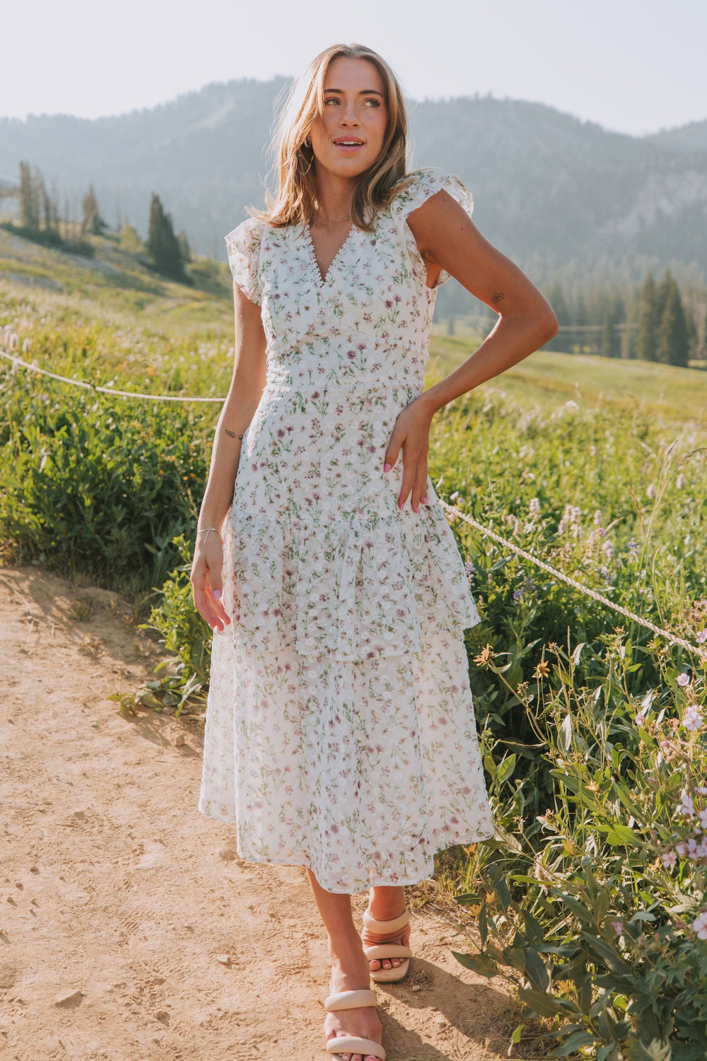 EXCLUSIVE - Garden Gate Dress