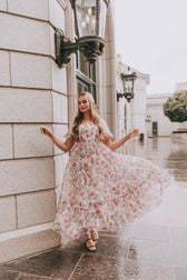 Ruby Blossom Dress - One Loved Babe Exclusive