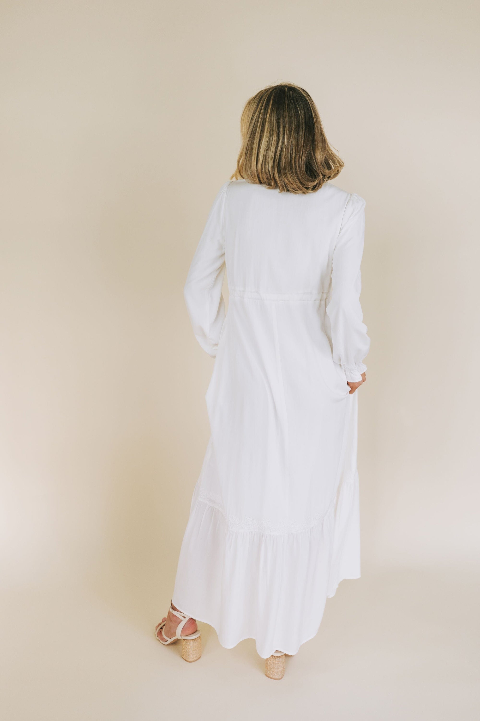 The White: Watson Dress - One Loved Babe Exclusive